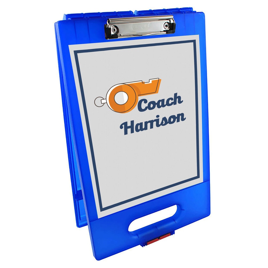 Coach Whistle Clipboard Storage Case Custom Clipboard Storage Case ...
