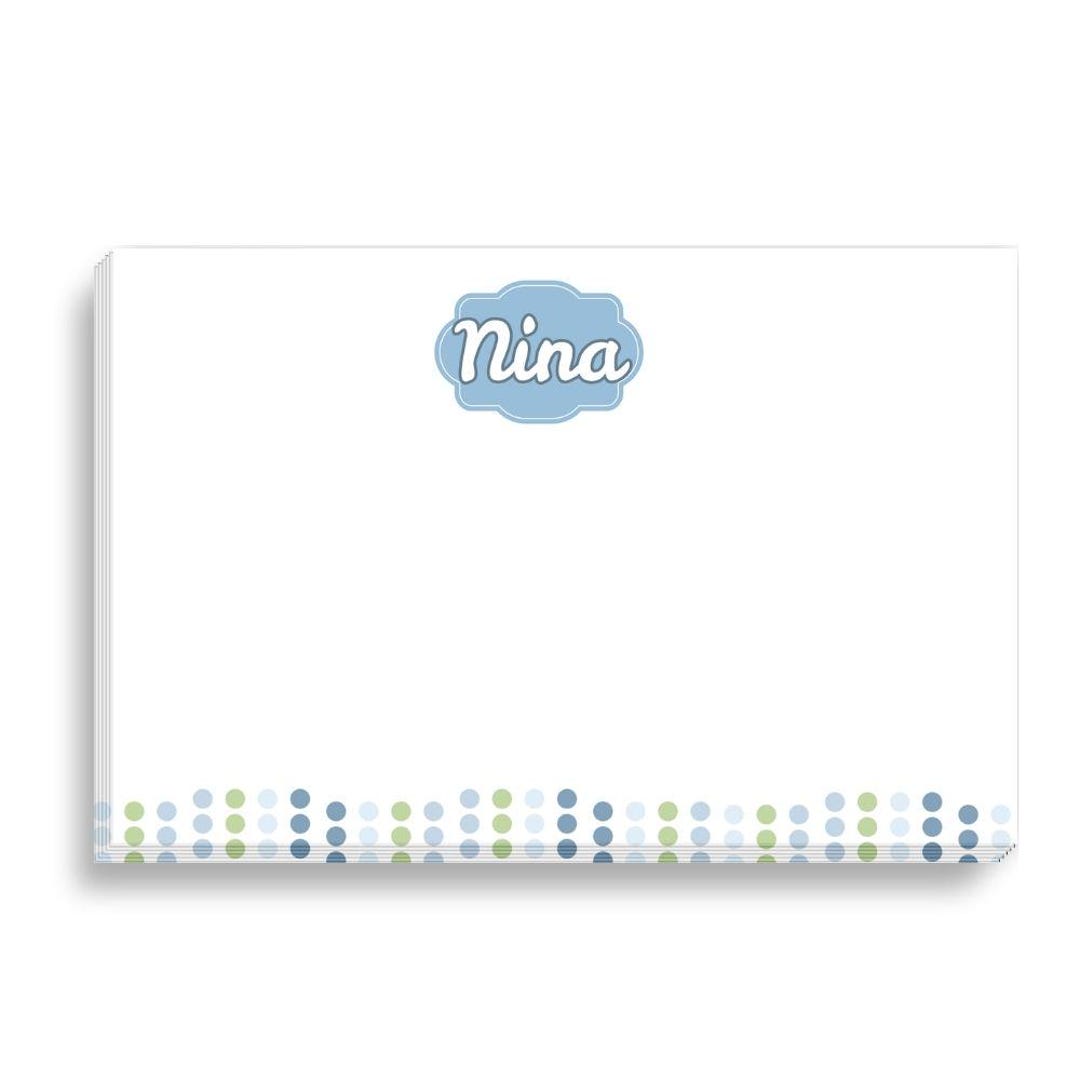 Personalized Chunky Notepad Nina| Custom Notepad for Women | Elegant ...