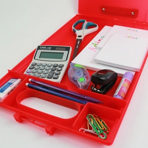 Extra School Supplies Personalized Clipboard Storage Case Custom ...
