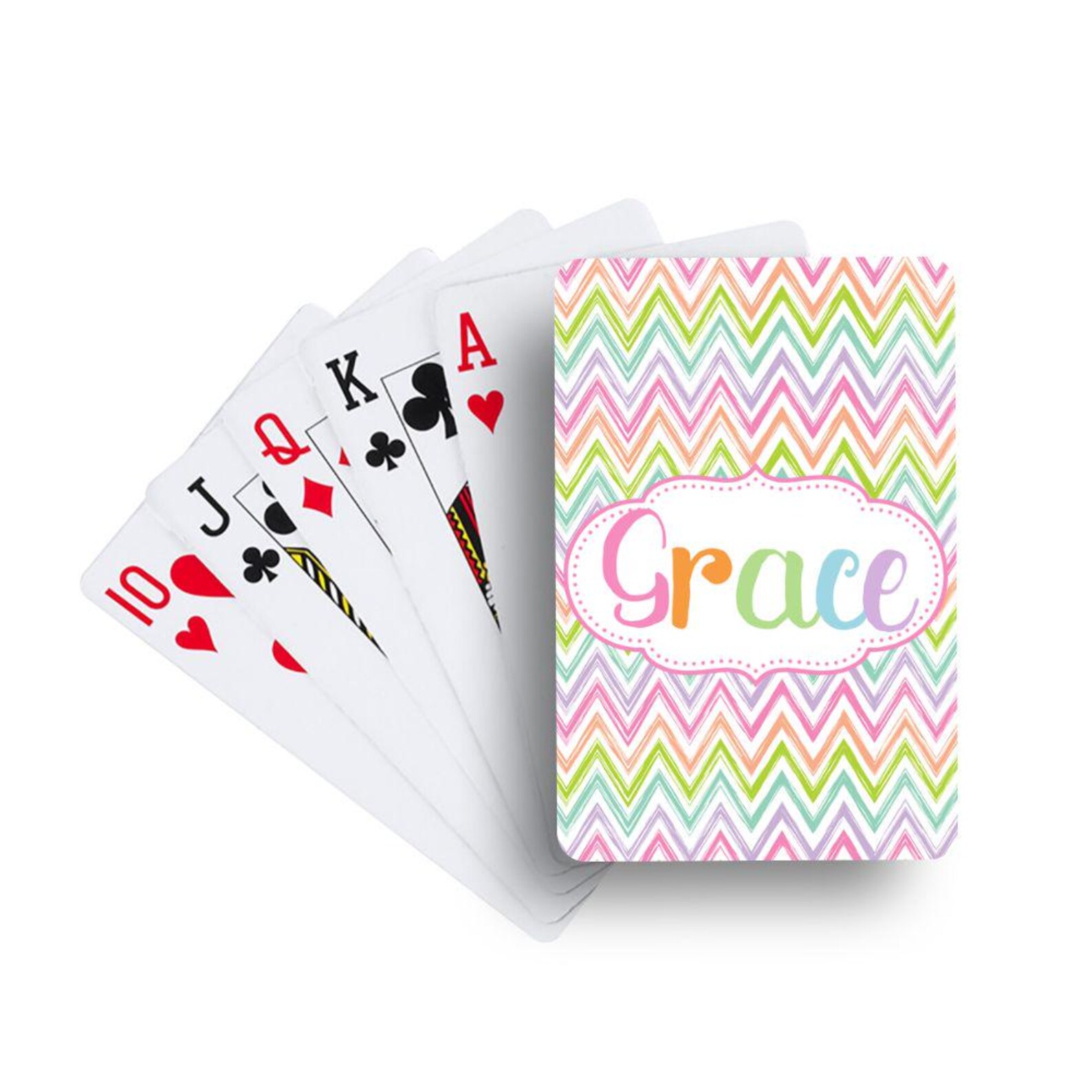 Personalized Playing Cards for Teen Girls | Custom Card Deck | Cute ...