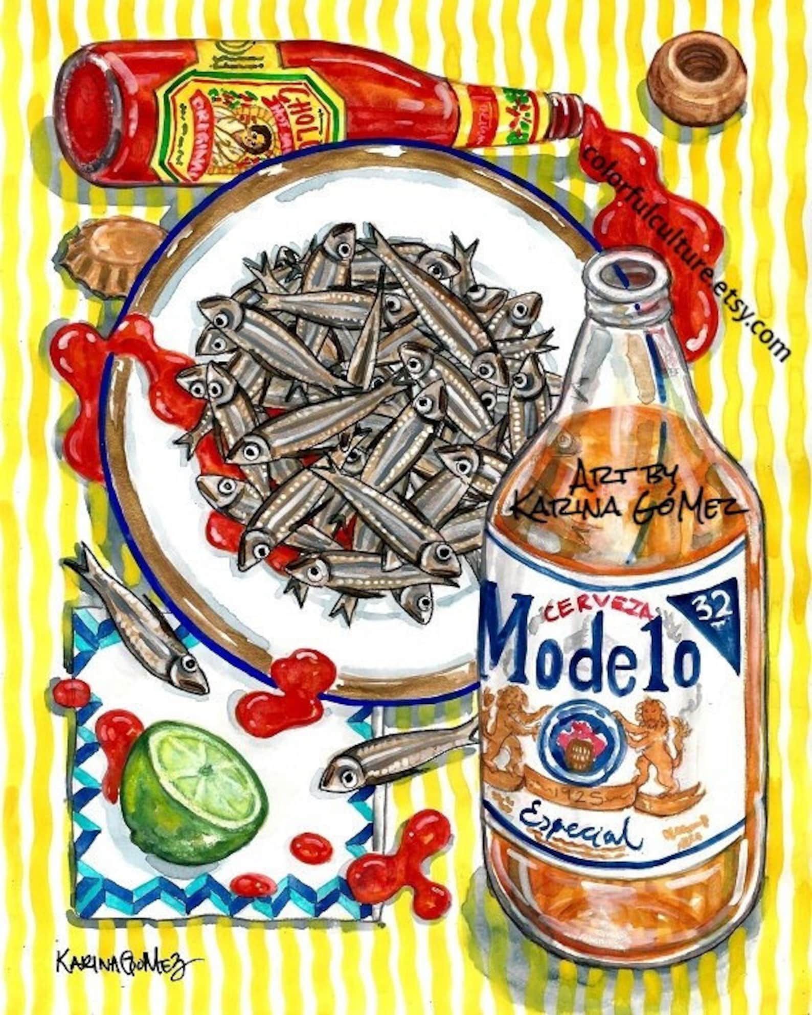 Los Chiquititos / Charalitos Original Art and Prints by - Etsy