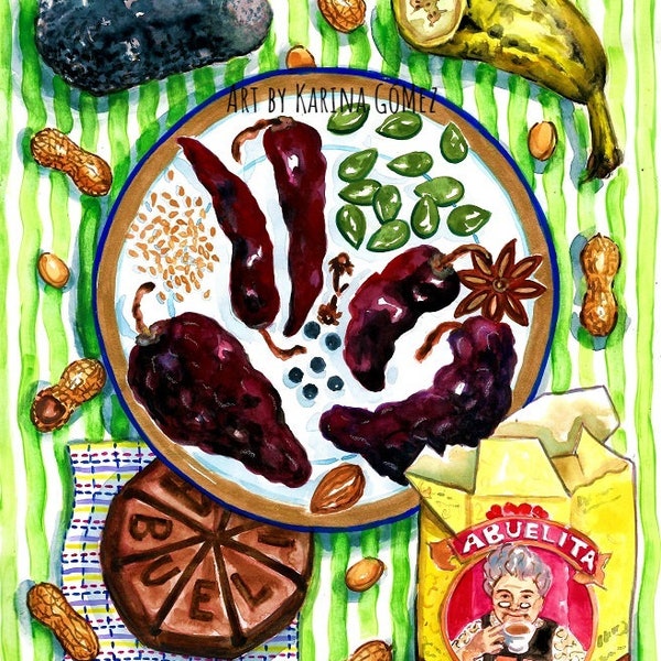 Mexican Mole Art - Etsy