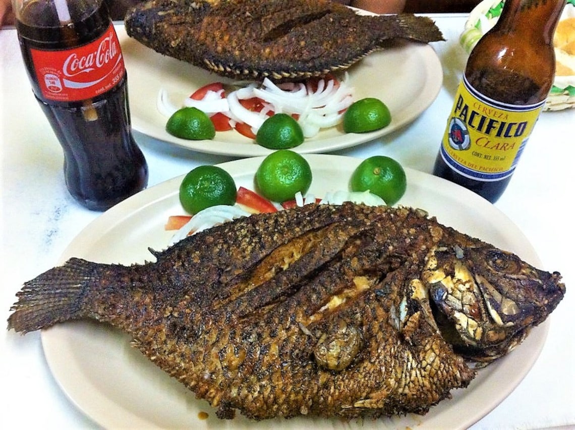La Doradita / Mojarra Frita Fried Fish Original Art - Etsy UK