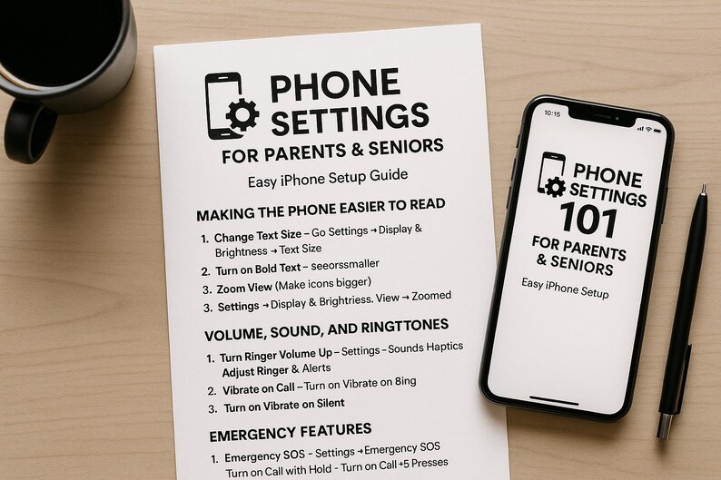 IPhone Guide for Seniors & Parents | Easy Tech Tutorial (digital ...