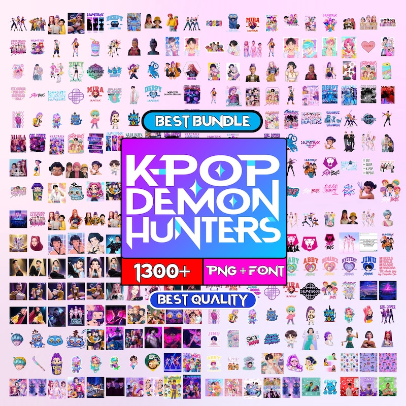 Symbol Kpop Demon Hunters - Etsy UK