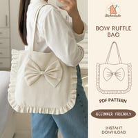 Crescent Shoulder Bag Sewing Pattern for Beginners-experts With PDF ...