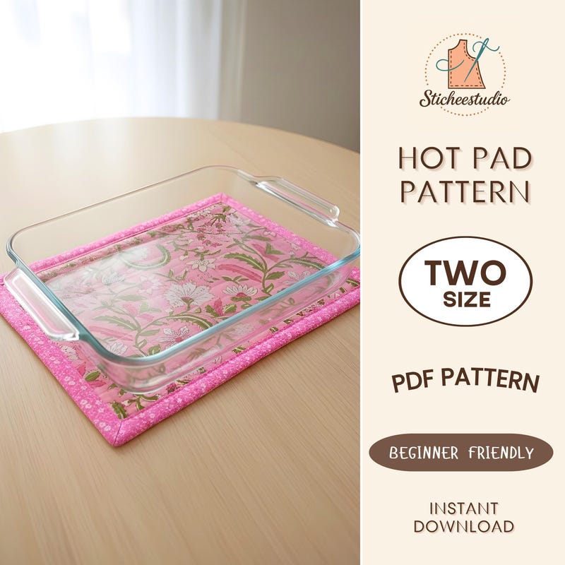 Hot Pad for Table Pattern - Etsy