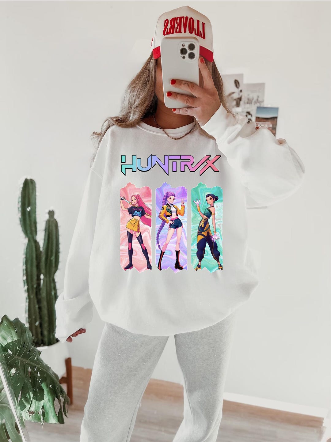 Huntrix Shirt, Kpop Demon Hunters for Fan Tee, Huntrix for Fan Gift ...