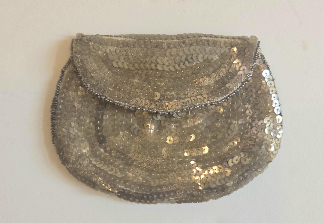 Late 19th Century European Sequin Coin Purse - Etsy