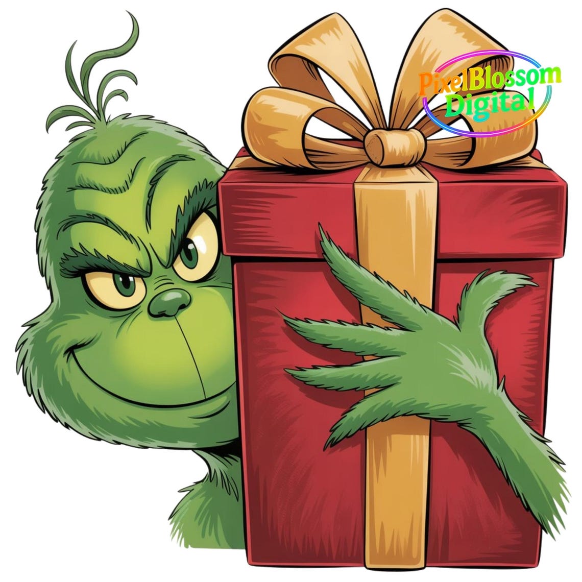 3+ Retro Christmas Green Monster Png, Funny Ew People Png, Trendy ...
