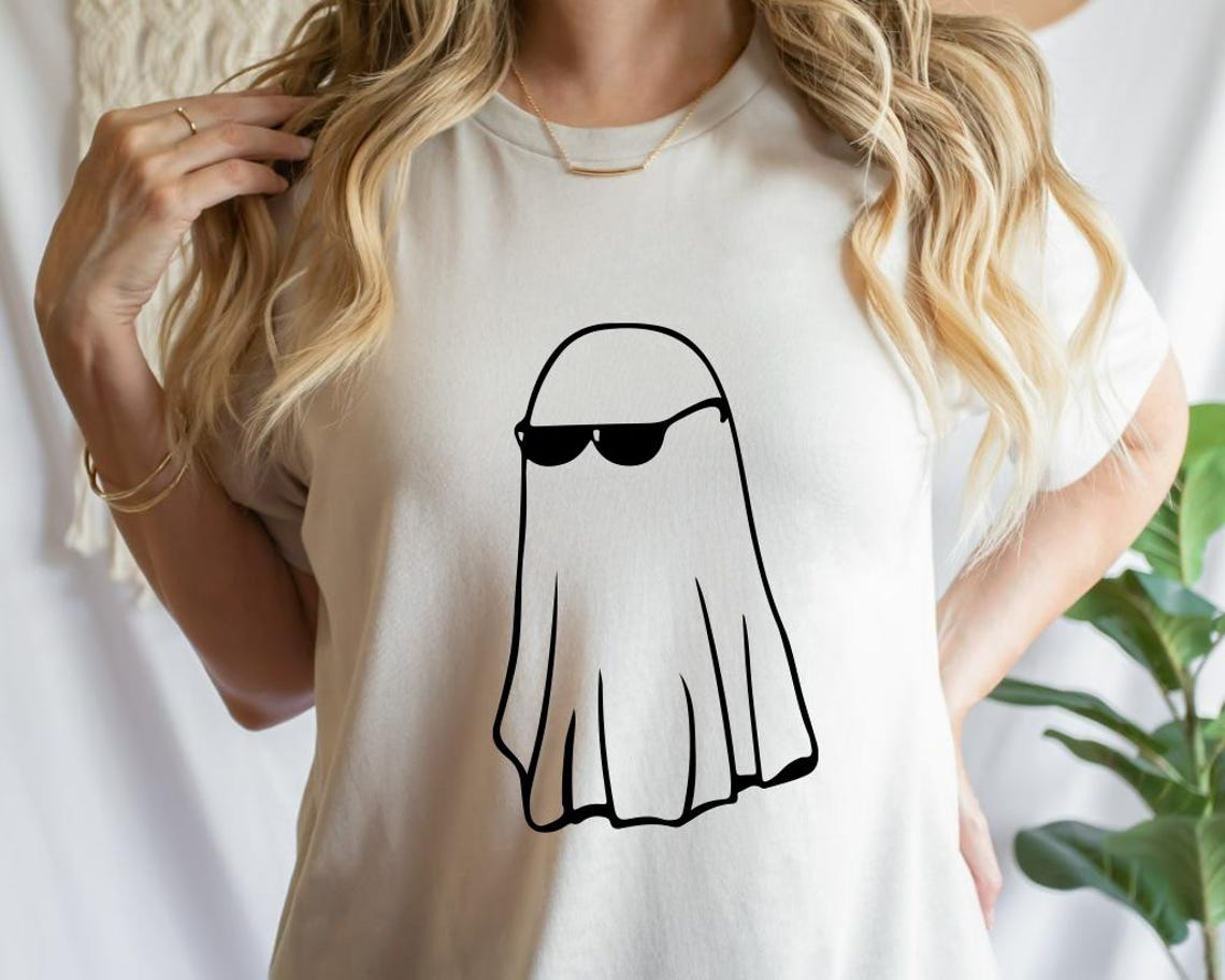 Cute Halloween Ghost Svg Clipart Bundle | Spooky PNG Stickers | Ghost ...