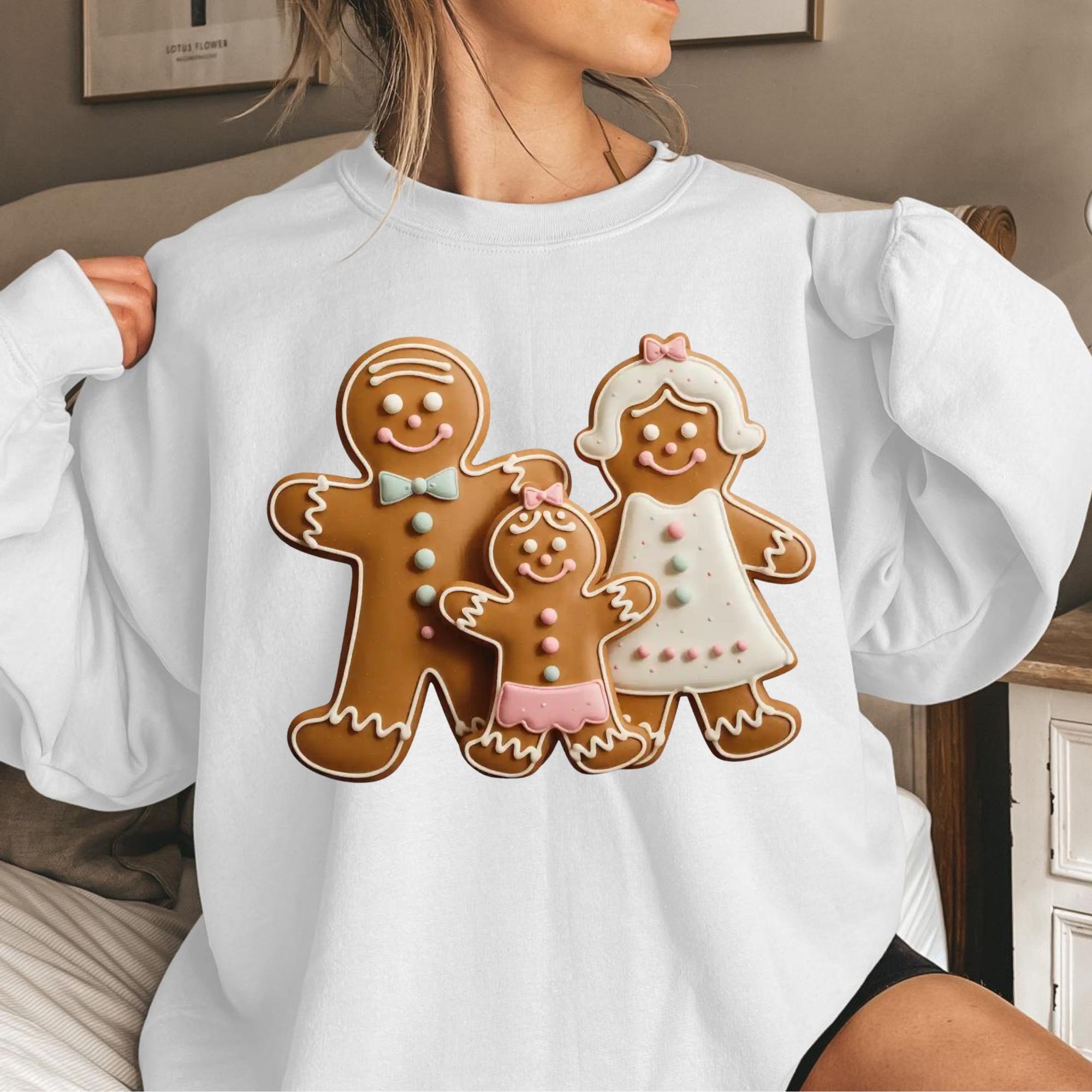 Gingerbread Family Clipart Set | Cute Christmas Cookie Pngs | Instant ...