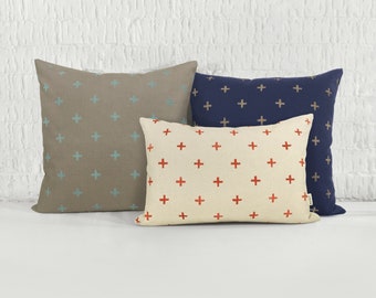 Swiss Cross Pillow | Etsy