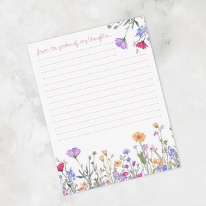 Bloom + Bullet Journal Kit | 5 Printable Pages | Floral Stationery ...