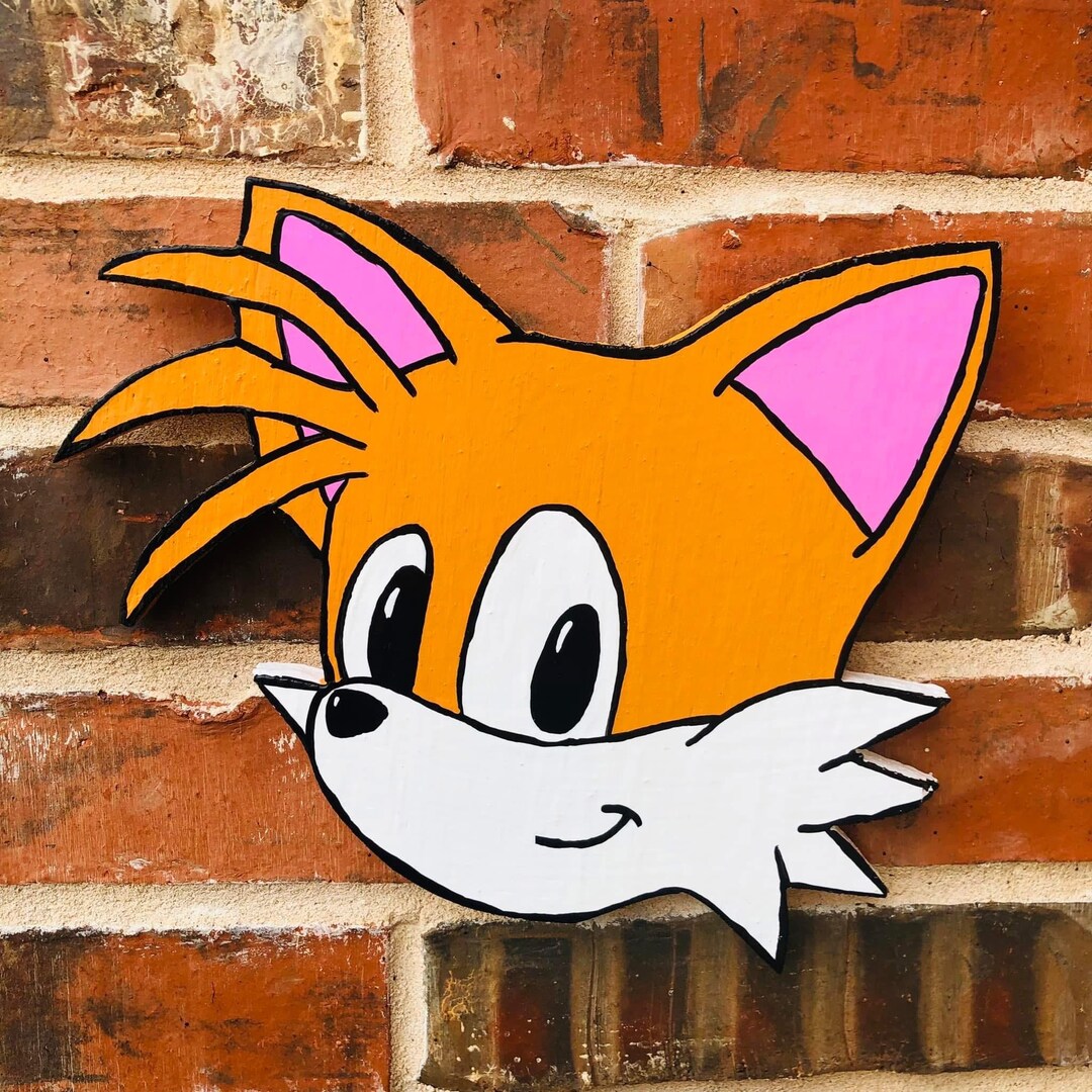 Tails, Video Game Inspired Wall Art - Etsy