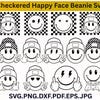 Happy Face Svg, Middle Finger Svg, Happy Face Clipart, Retro Happy Face ...
