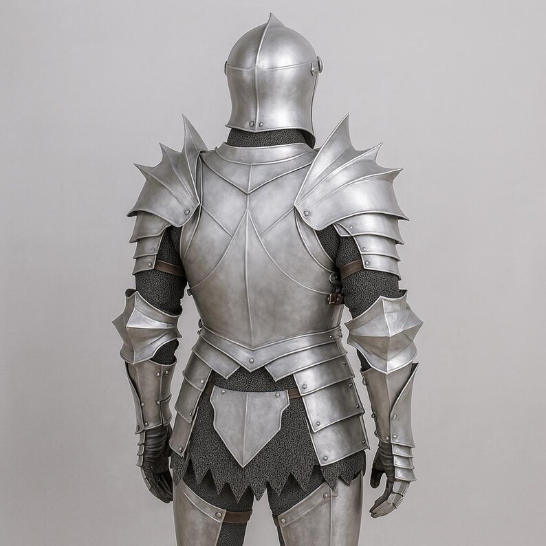 Handmade Medieval Gothic Armor Set for LARP, Cosplay & Renaissance Fair ...