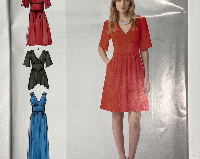 Simplicity 1801 Women's Sewing Pattern Dress Two Lengths Tunic 6 - 14 ...
