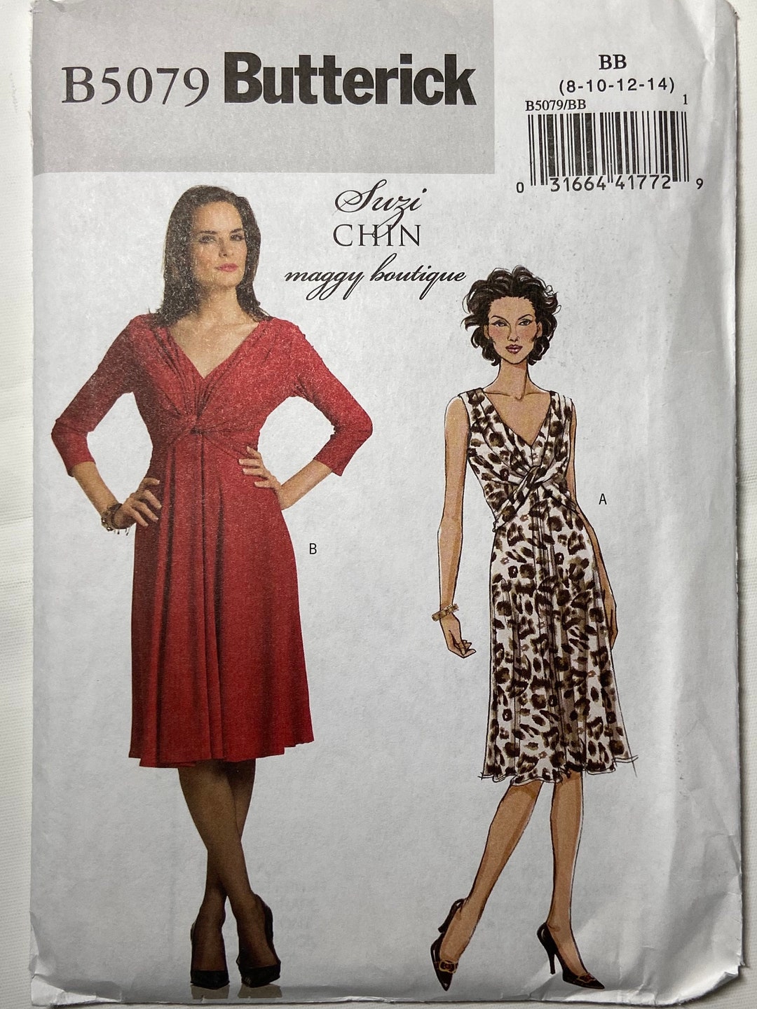 Butterick 5079 Women's Sewing Pattern Dress 8 - 14 UNCUT - Etsy