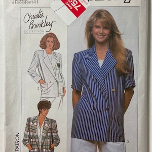 Simplicity 9103 Women's Sewing Pattern Unlined Jacket 18 - 22 UNCUT - Etsy
