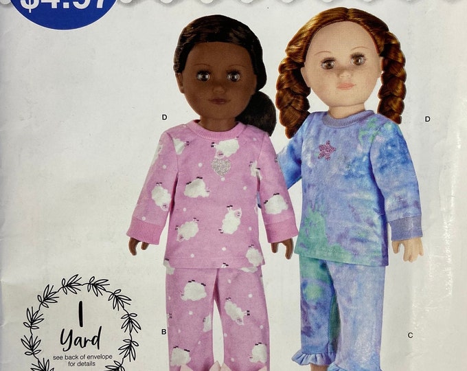 Mccall's 9448 Craft Sewing Pattern 18 Doll Clothes UNCUT - Etsy