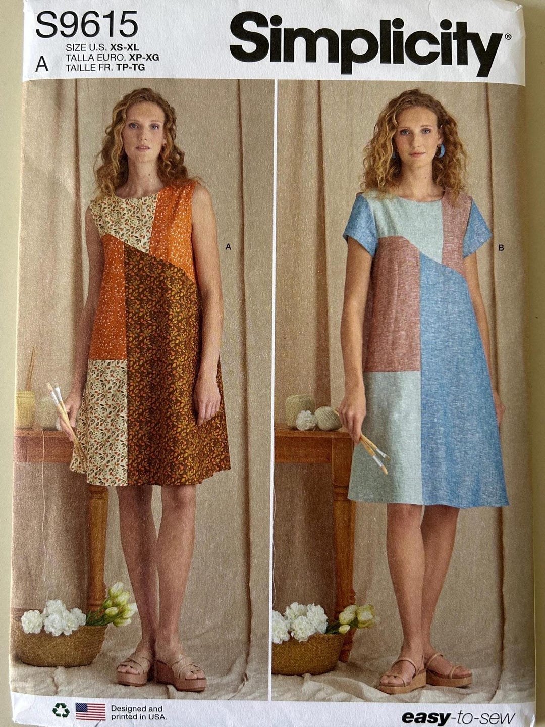 Simplicity 9615 Women's Sewing Pattern Dresses XS - XL UNCUT - Etsy
