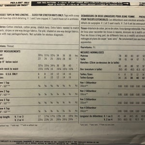 Simplicity 7948 Womens Sewing Pattern Tops in Two Lengths - Etsy