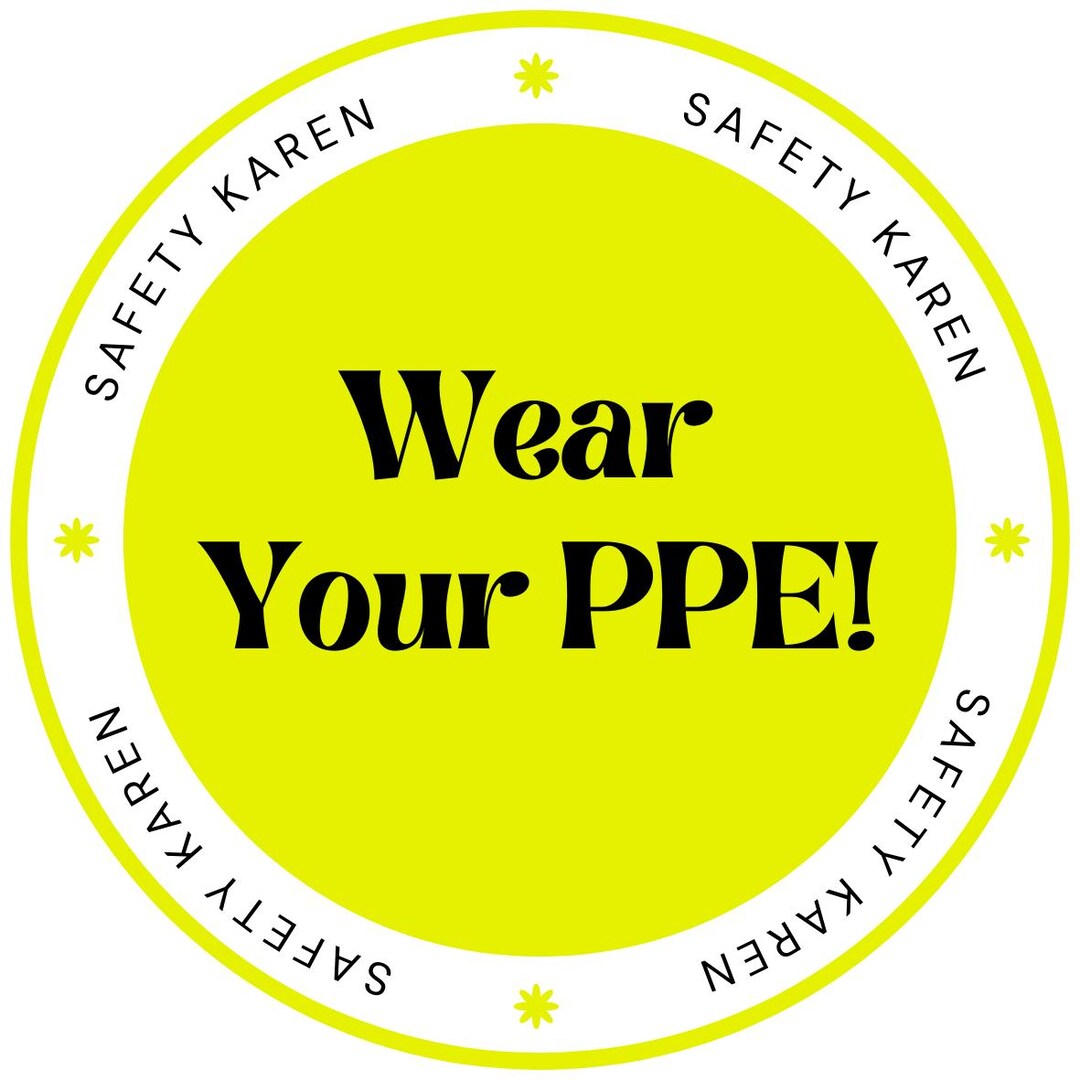Wear Your PPE Safety Sticker - Hard Hat Sticker - Laptop Sticker ...