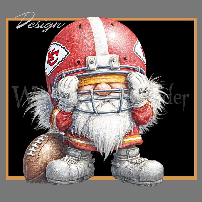 Chiefs Football Gnome PNG: KC Team Spirit (digital Download) - Etsy