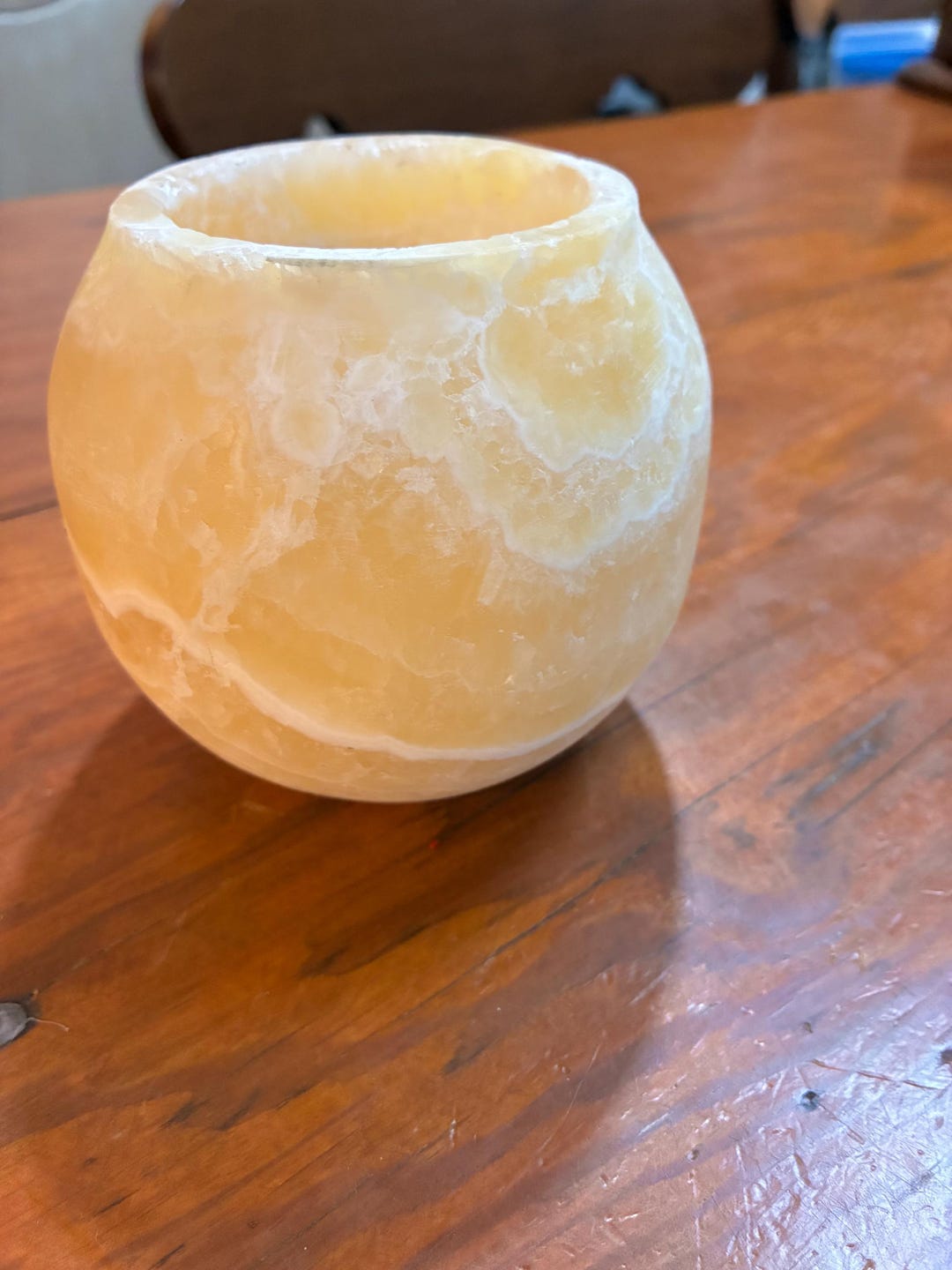 Egyptian Alabaster Votive Candle Holder - Etsy