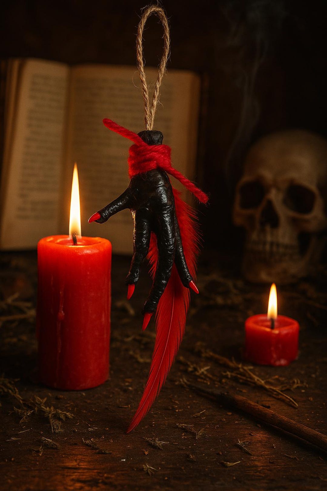 Shadow Shaman’s Hand of Dominion – Ritual Chicken Foot Talisman, Hoodoo ...