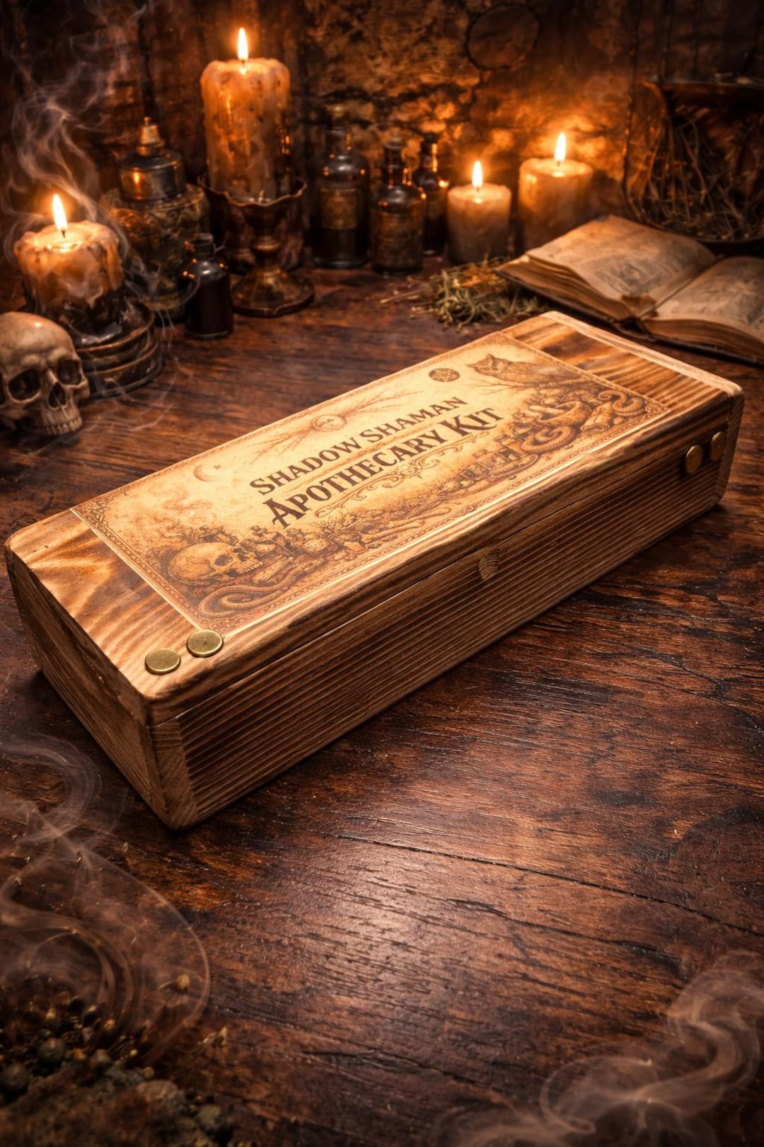 Authentic Shadow Shaman Apothecary Kit. Travel Curio & Ritual Box - Etsy