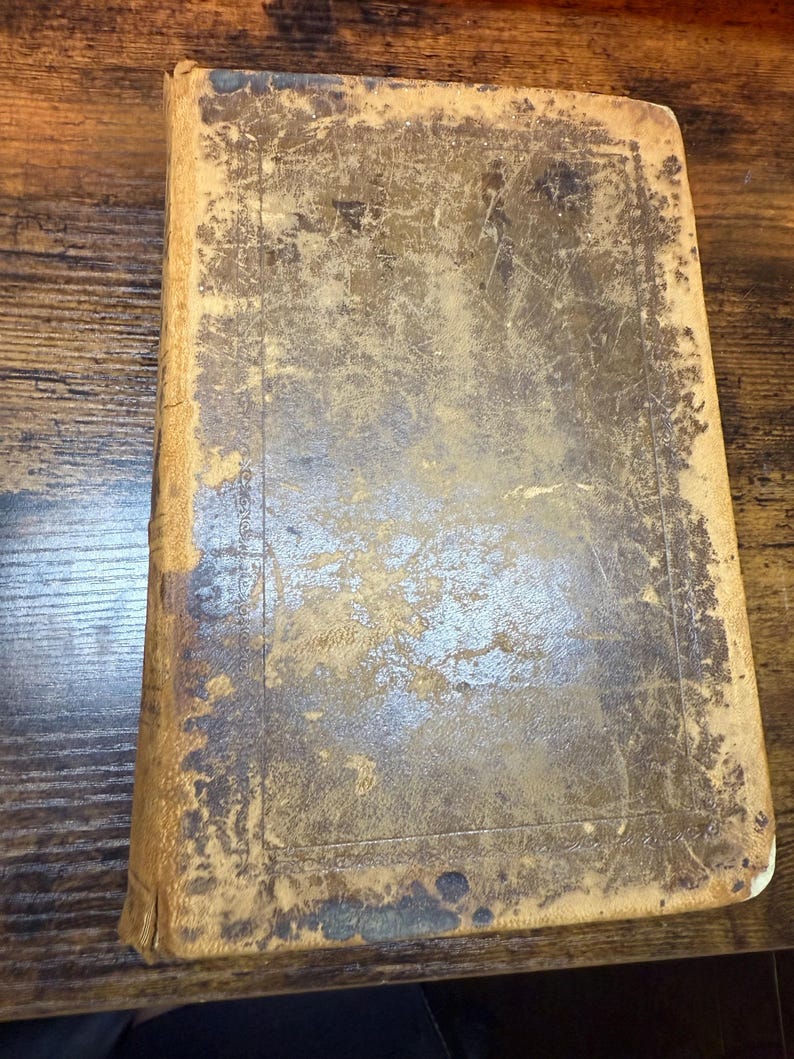Antique 1890 Swedish Bible, From the Shadow Shaman’s Personal ...