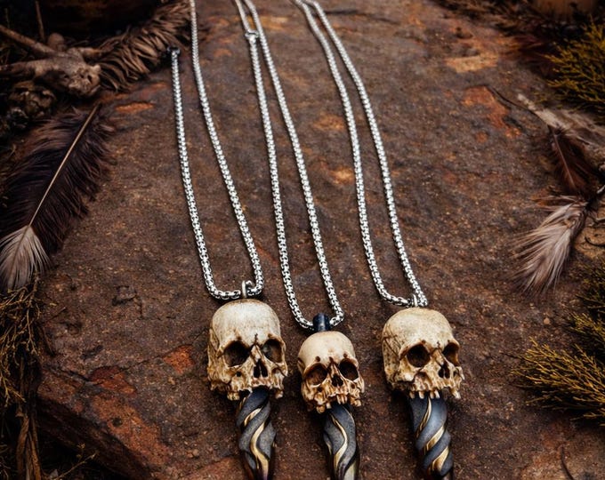 The Deathbound Sentinel Spike - Legion of Death Protective Pendant - Etsy