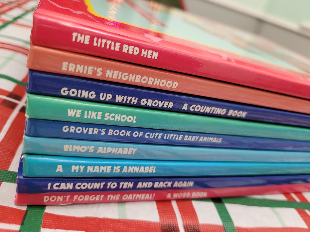 CTW Sesame Street Book Club: the Little Red Hen Book, What Did You ...