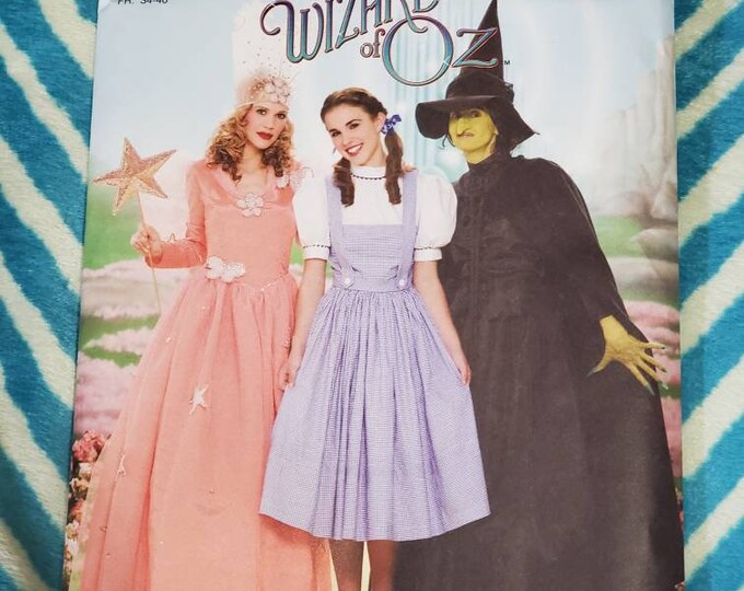 Simplicity 4136 Pattern: the Wizard of Oz Pattern Size 6-12. Misses ...
