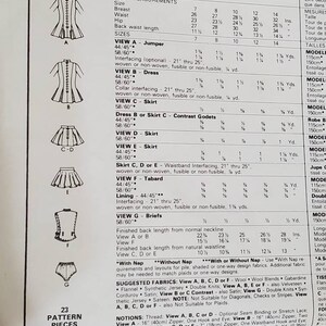 CUT Mccall's 2007 Pattern: Girl's Cheerleader Pattern, Team Spirit ...