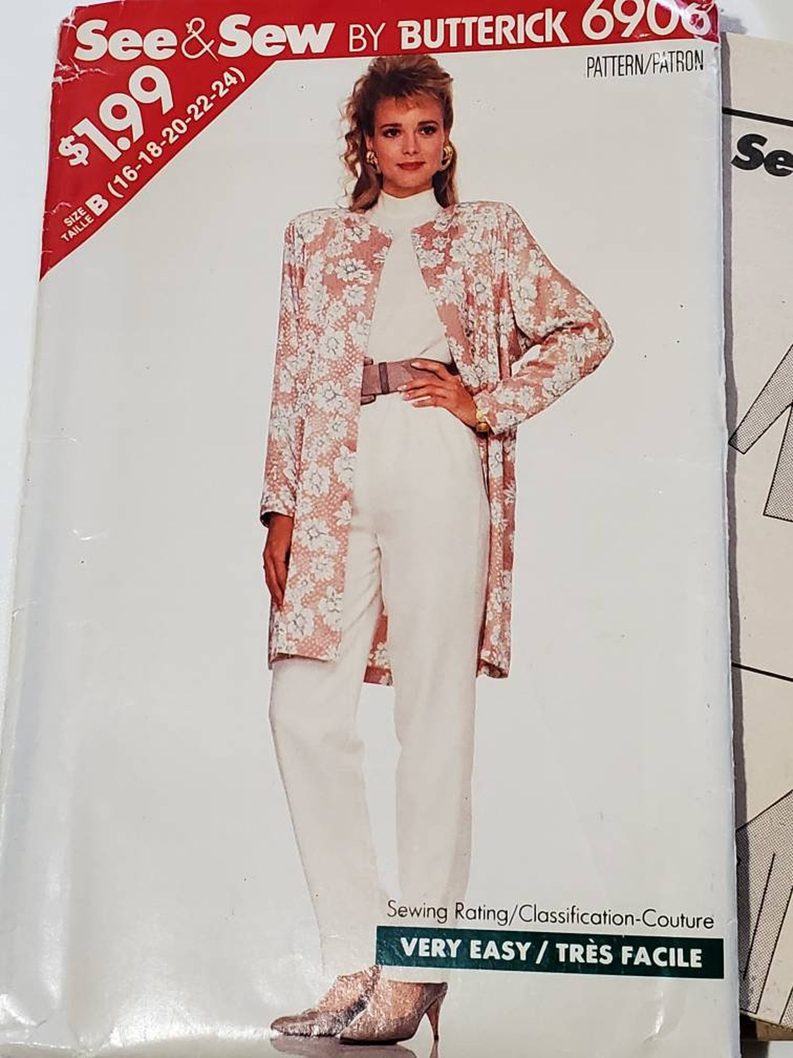 UNCUT: See and Sew 6906 Pattern Butterick 6906 Pattern - Etsy