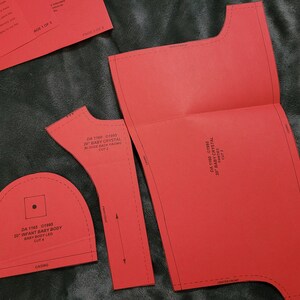 The Doll Inc Artworks Pattern DA 1160 & Body Pattern DA 1165, Baby ...