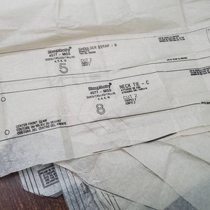 CUT & COMPLETE Simplicity 4577 Pattern, Evening Gown Pattern long or ...