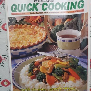 Taste of Home's Quick Cooking Magazine, Rapid Recipes With Homemade ...