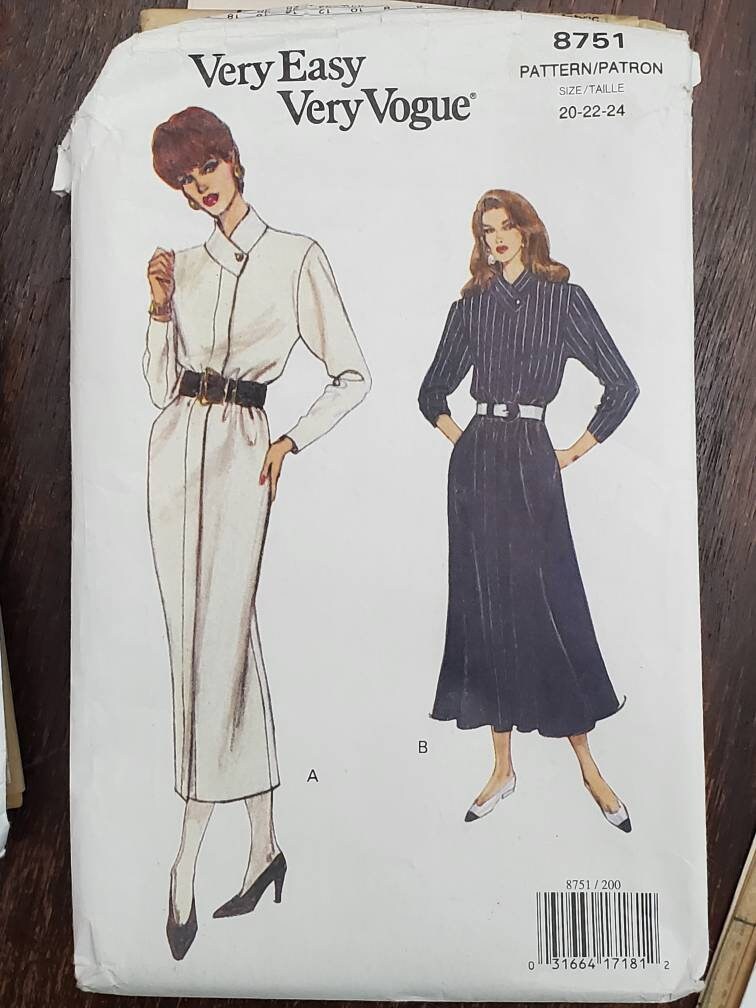 UNCUT: 90's Vogue Patterns, Vogue 7115, Vogue 7961, Vogue 8696, Vogue ...