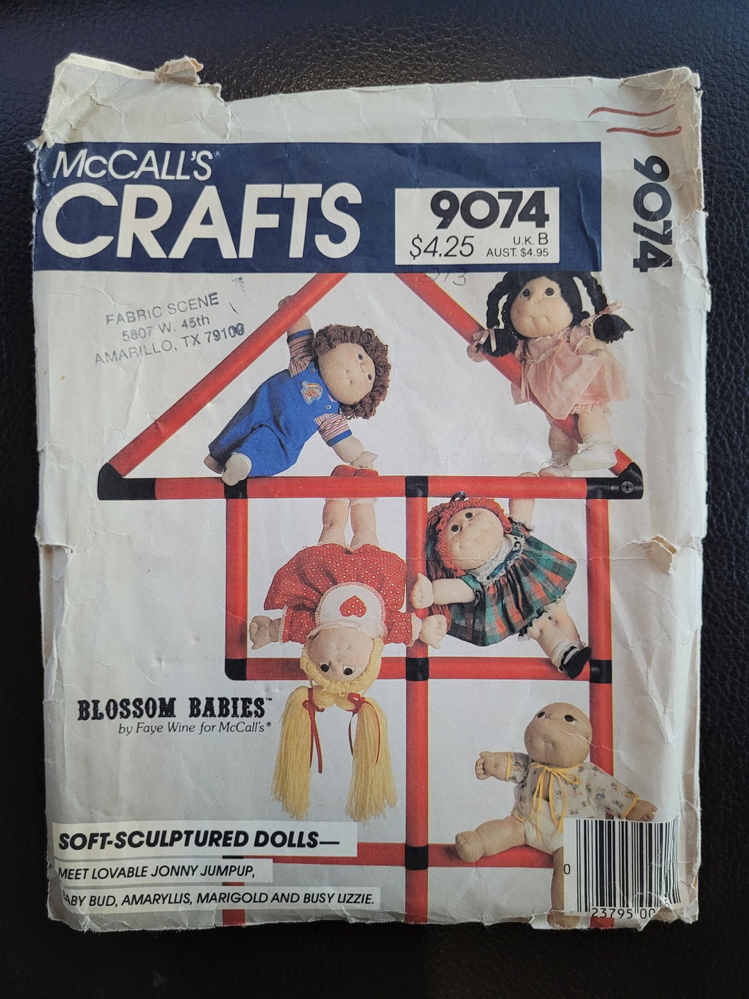 CUT & MISSING: Mccall's 9074 Pattern Blossom Babies by Faye Wine ...