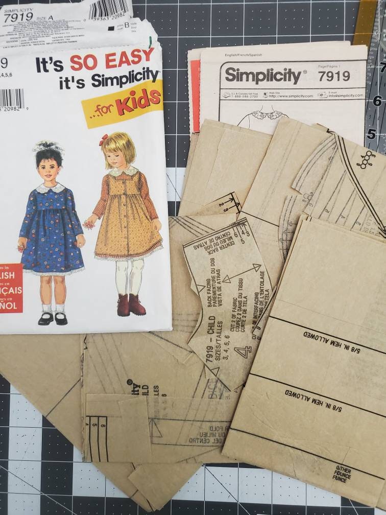 CUT: Simplicity 7093 Pattern, Simplicity 7643, Simplicity 7999 ...