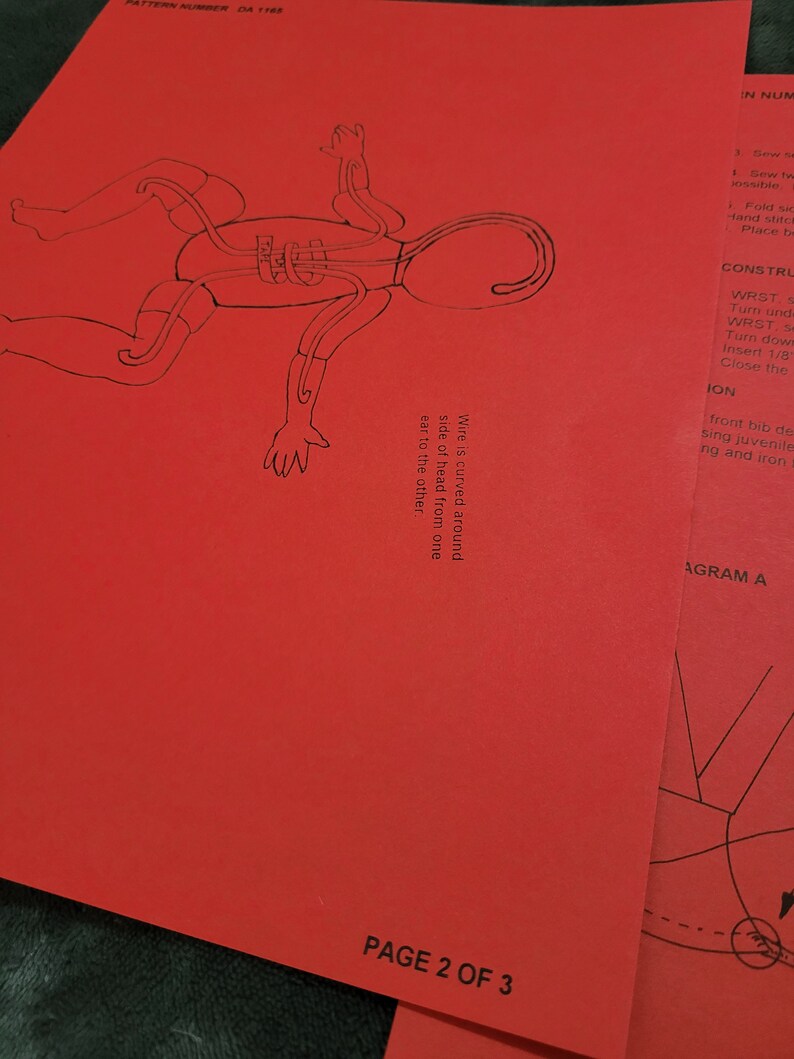 The Doll Inc Artworks Pattern DA 1160 & Body Pattern DA 1165, Baby ...