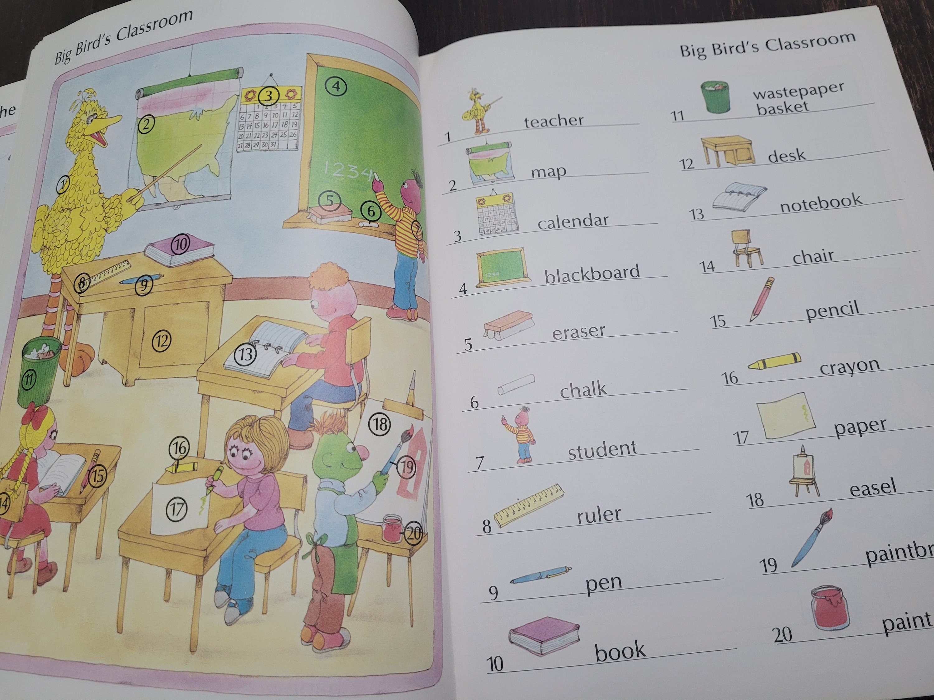 Open Sesame Picture Dictionary, English as a Second Language Series ...