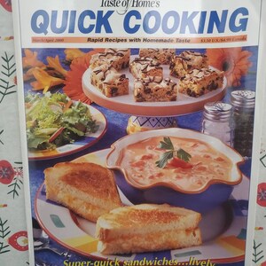 Taste of Home's Quick Cooking Magazine, Rapid Recipes With Homemade ...
