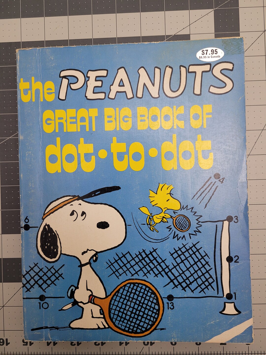The Peanuts Great Big Book of Dot to Dot Kid's Coloring Book, C. 1981 ...