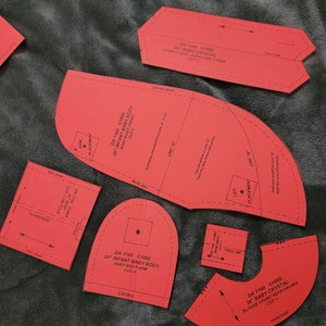 The Doll Inc Artworks Pattern DA 1160 & Body Pattern DA 1165, Baby ...