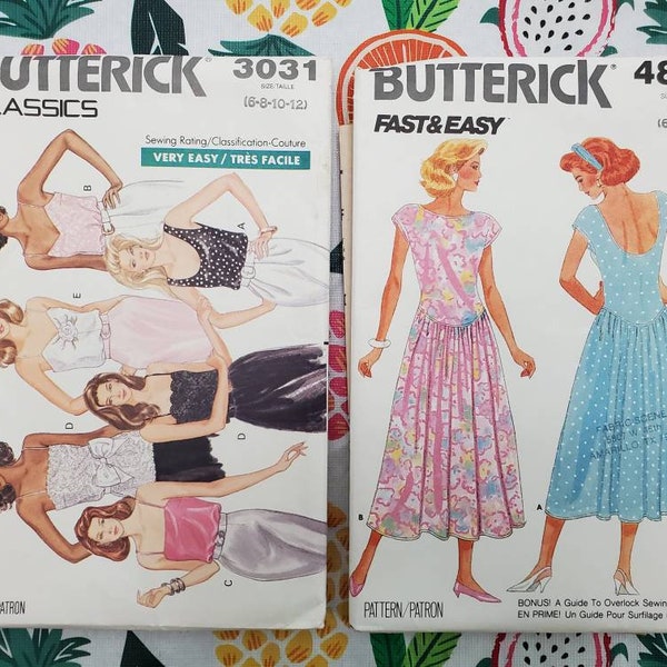 1980s Dress Pattern - Etsy